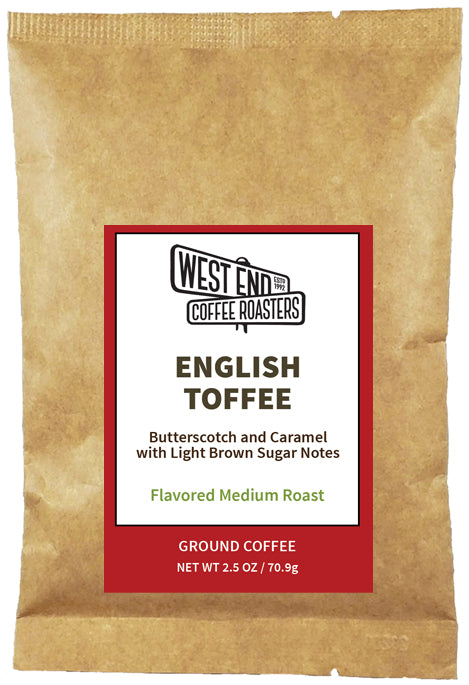 English Toffee Sample Size – West End Coffee Roasters